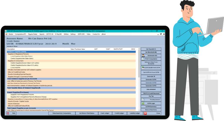 gst return filing solution